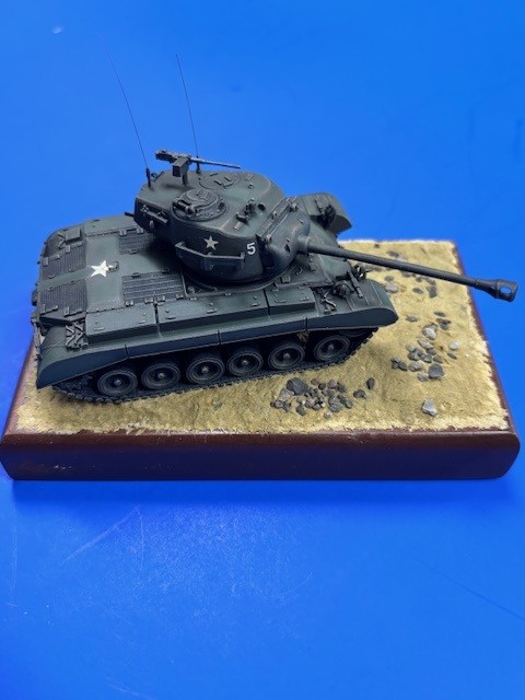 US M26A1 Pershing Heavy Tank -- Plastic Model Military Vehicle -- 1/72 ...