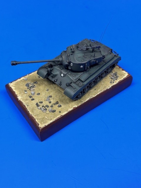 US M26A1 Pershing Heavy Tank -- Plastic Model Military Vehicle -- 1/72 ...