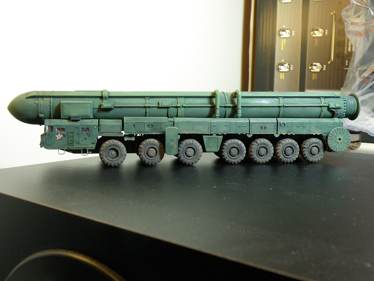 Topol M Missile Launcher (New Tool) -- Plastic Model Military Truck Kit ...