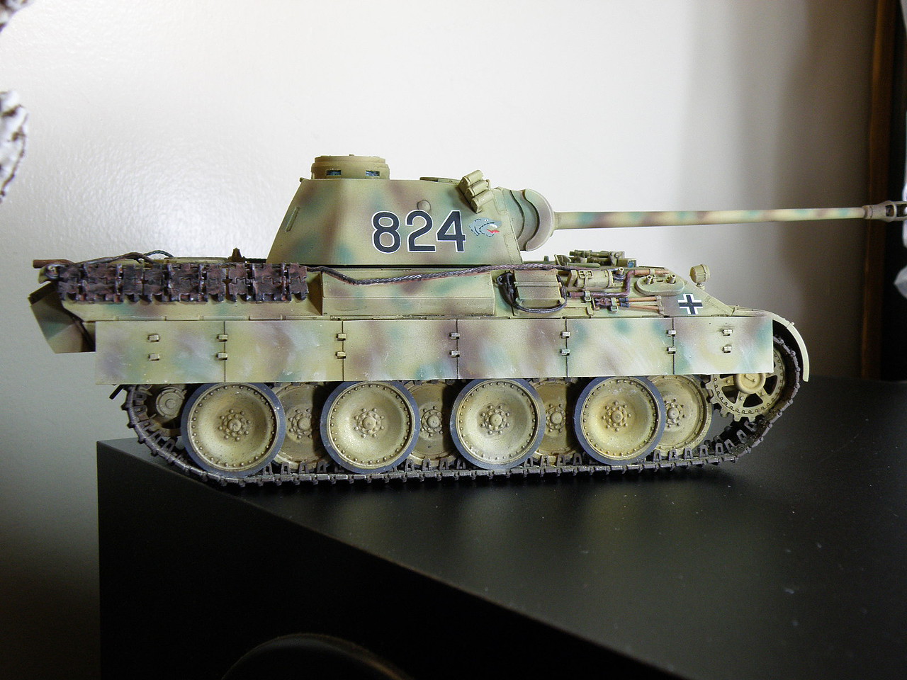 PzKpfw V Panther Ausf D Tank -- Plastic Model Military Vehicle Kit -- 1 ...