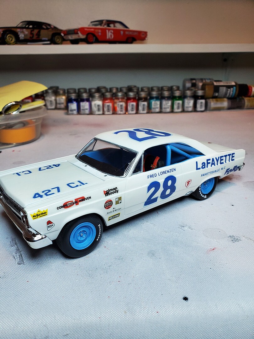 1962 Chevy Bel Air Don Nicholson Race Car -- Plastic Model Car Vehicle ...
