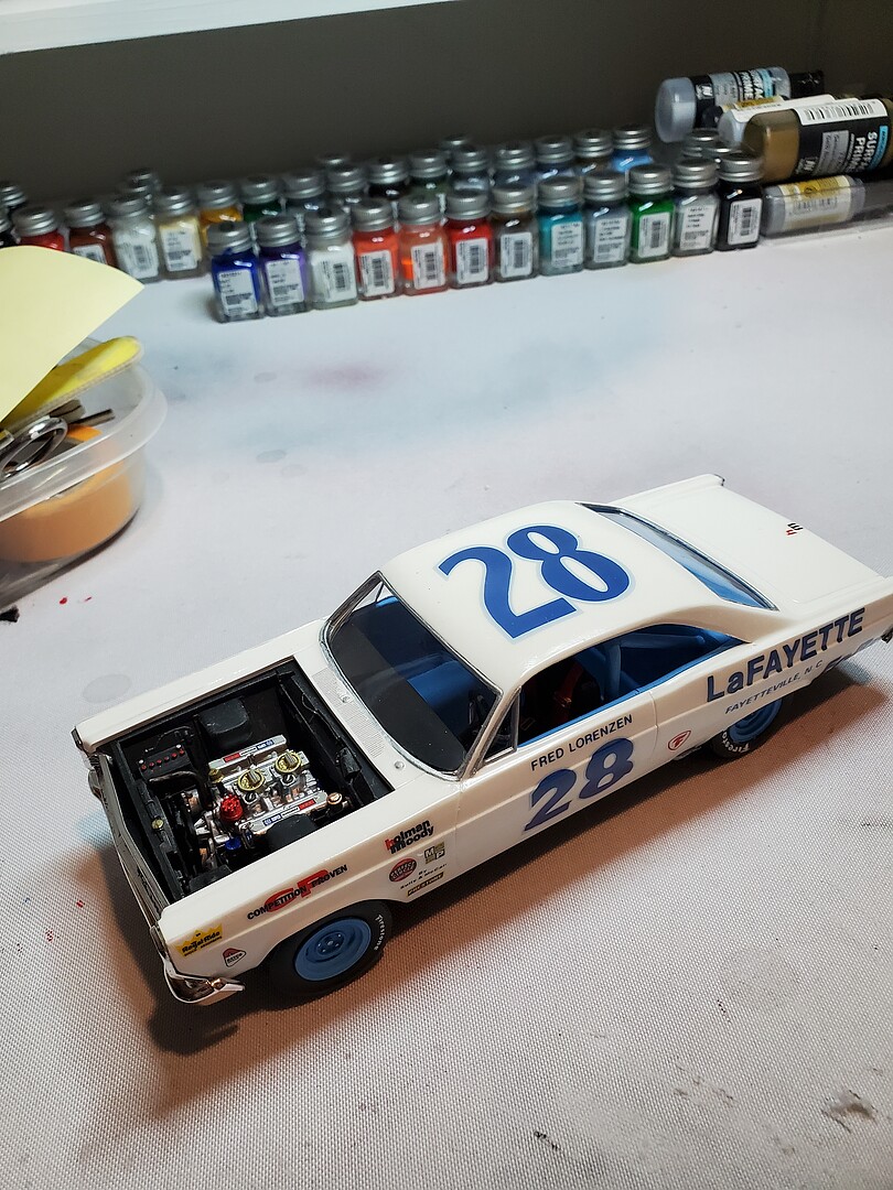 1962 Chevy Bel Air Don Nicholson Race Car -- Plastic Model Car Vehicle ...