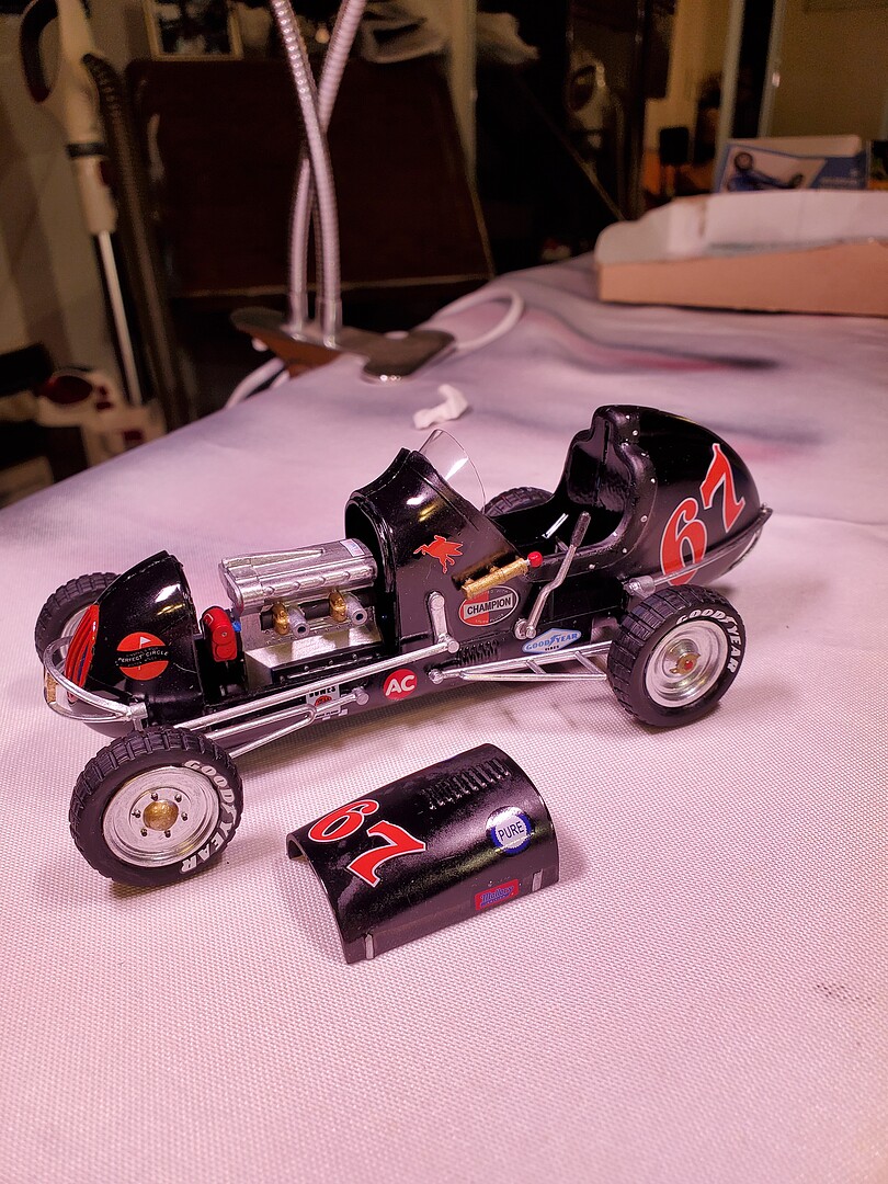 Midget Racer -- Plastic Model Car Kit -- 1/20 Scale -- #110 pictures by ...