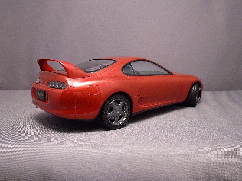 Toyota Supra Coupe Sportscar -- Plastic Model Car Kit -- 1/24 Scale ...