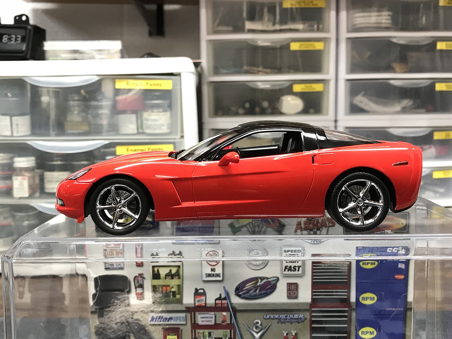 2012 CORVETTE COUPE -- Plastic Model Car Kit -- 1/25 Scale -- #756 ...
