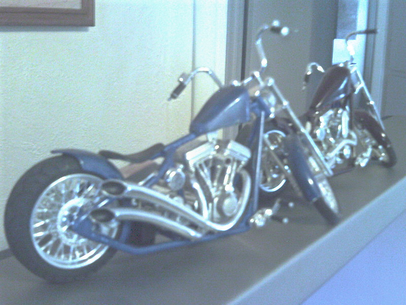 RM Kustom Chopper Crusader -- Plastic Model Motorcycle Kit -- 1/12 ...