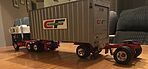 AMT 'Double Header' Van Trailers