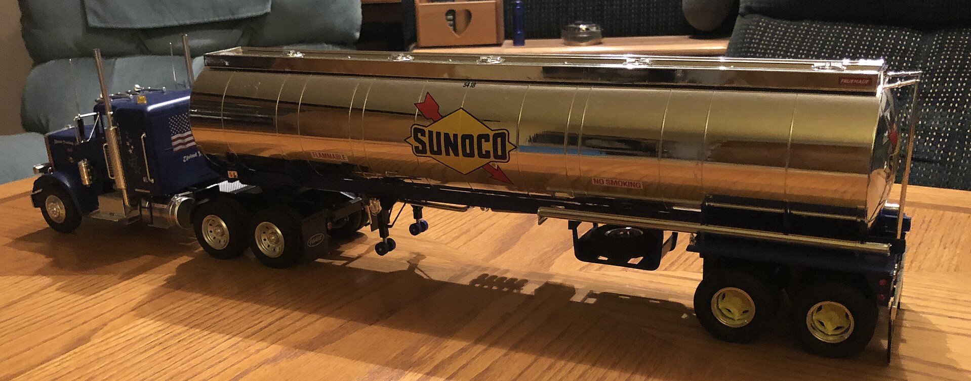 Gallery Pictures AMT Fruehauf Plated Tanker Trailer Sunoco Plastic ...