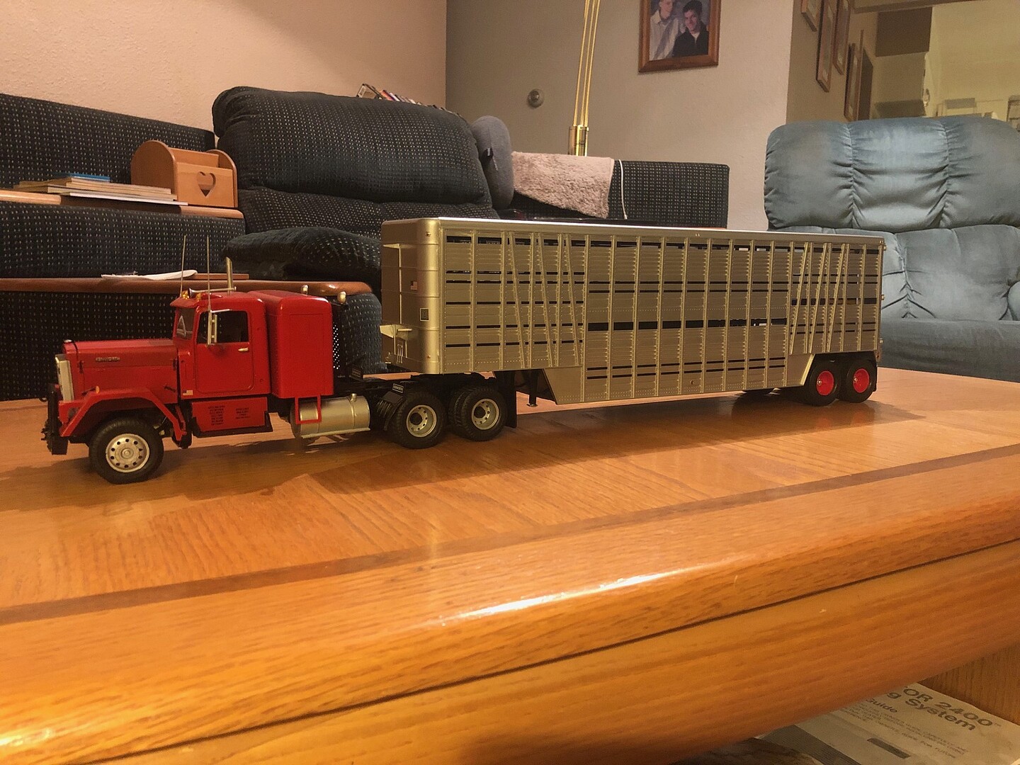 Alaskan Hauler Kenworth Tractor -- Plastic Model Car Truck Vehicle -- 1 ...
