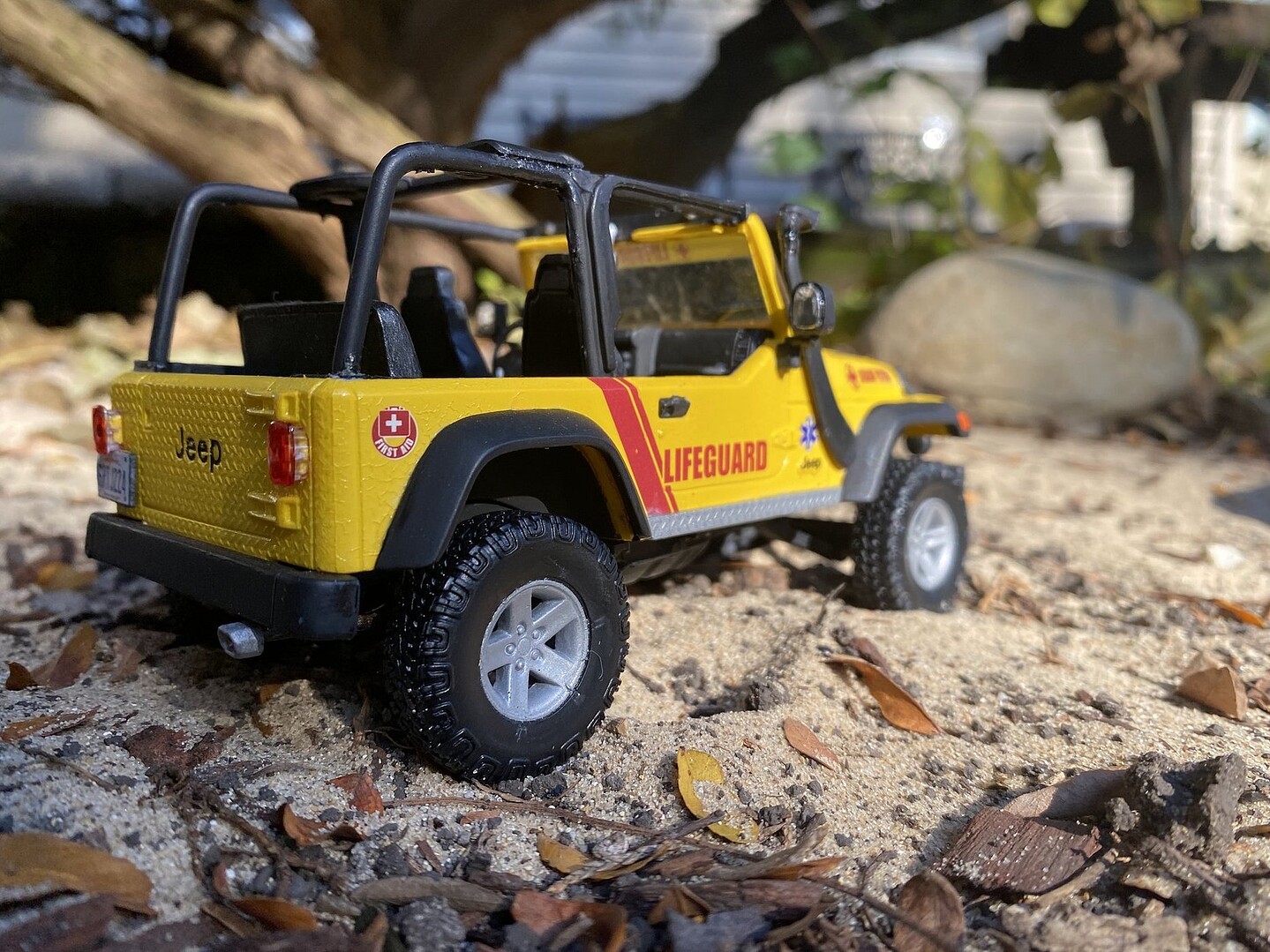 Jeep Wrangler Rubicon -- Plastic Model Jeep Kit -- 1/25 Scale -- #4501 ...