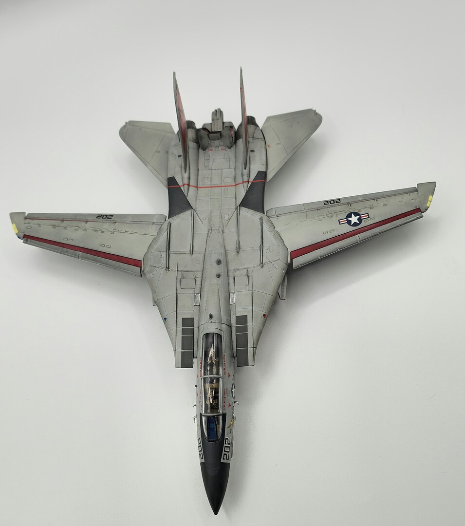 F-14A Tomcat (Atlantic F.S.) -- Plastic Model Airplane Kit -- 1/72 ...