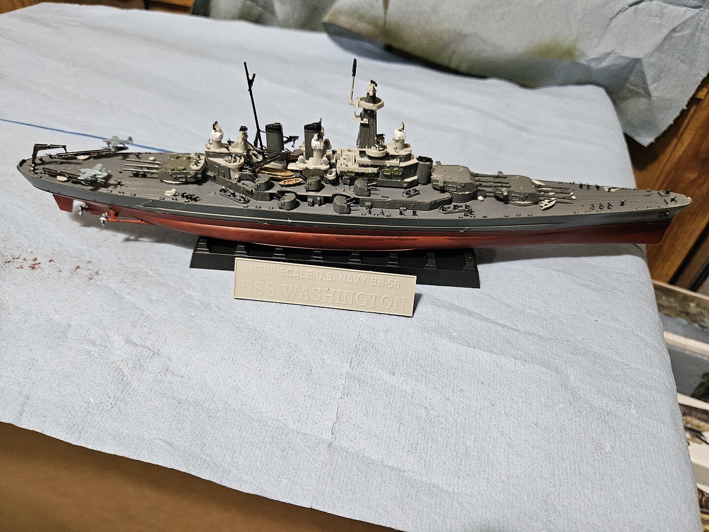 USS Washington BB56 Battleship Pictures