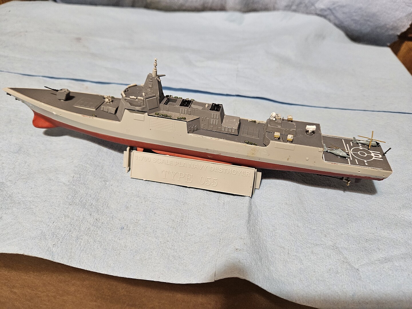 Gallery Pictures Trumpeter PLA Chinese Navy Type 055 Destroyer Plastic ...