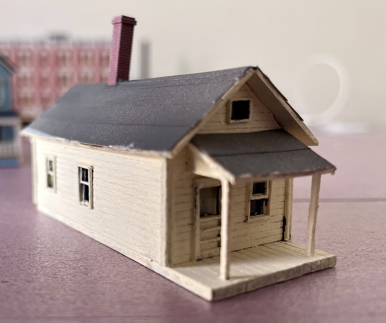 Shotgun House - Laser-Cut Wood Kit -- N Scale Model Railroad Building ...