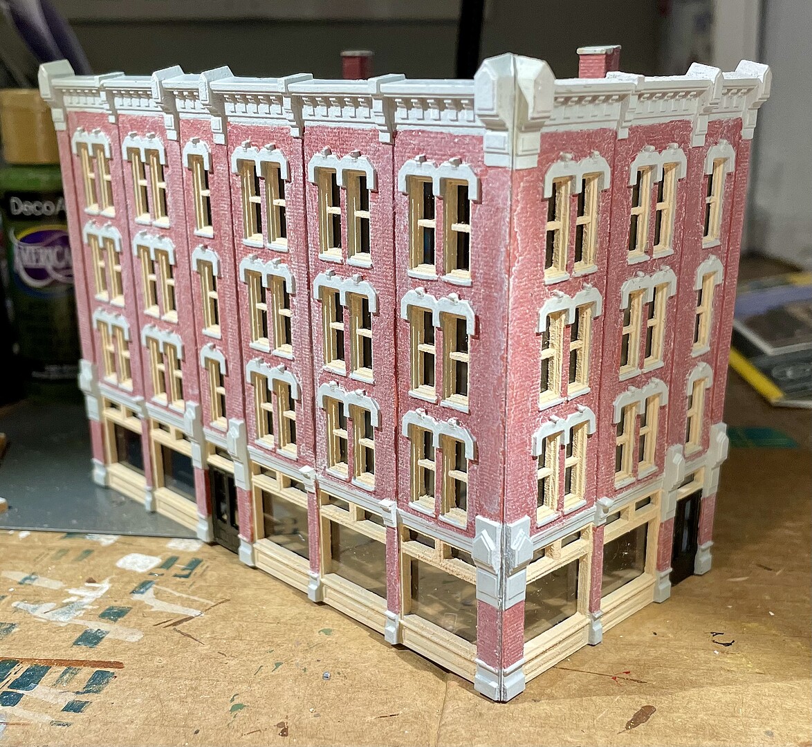 Wilhelmi's Mercantile Kit -- N Scale Model Railroad Building -- # ...