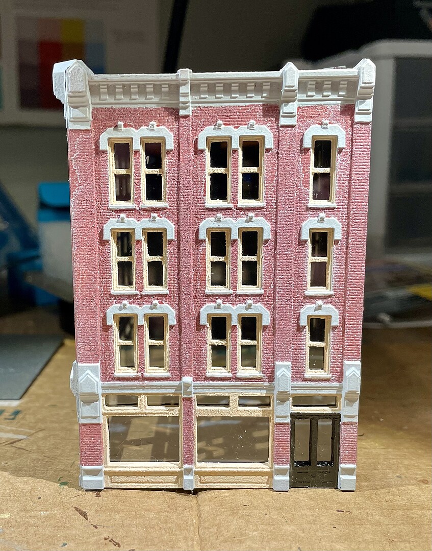 Wilhelmi's Mercantile Kit -- N Scale Model Railroad Building -- # ...