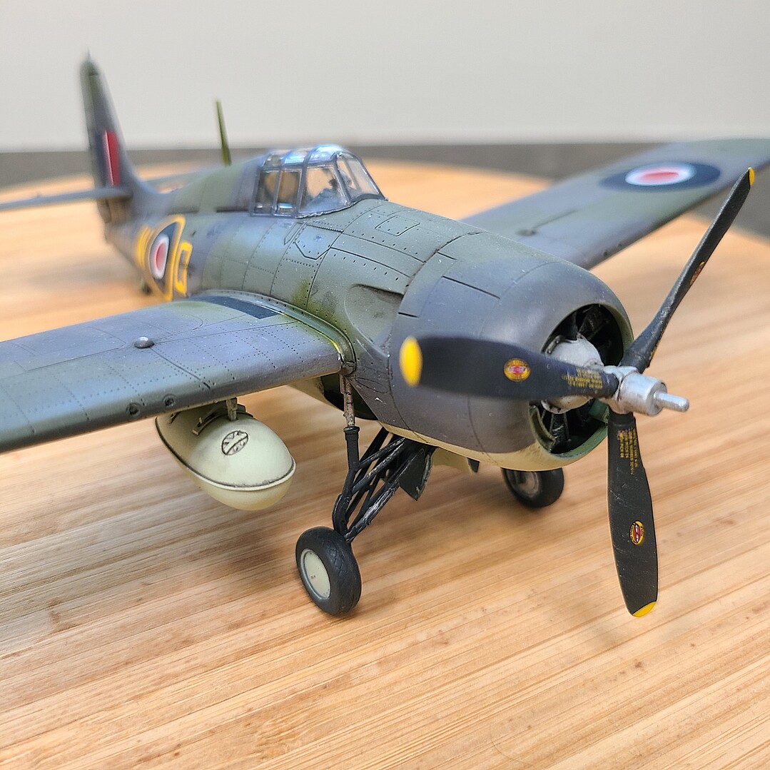 FM-2 Wildcat -- Plastic Model Airplane Kit -- 1/48 Scale -- #80330 ...