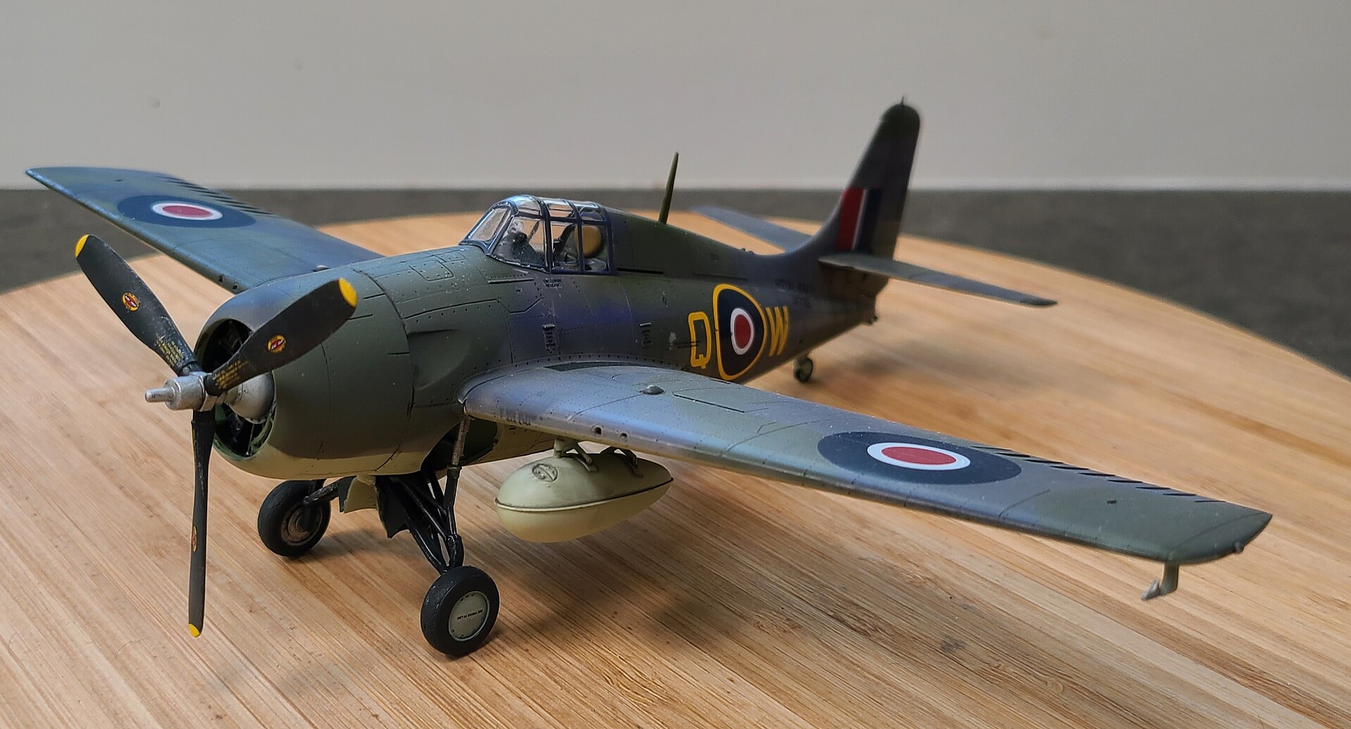 FM-2 Wildcat -- Plastic Model Airplane Kit -- 1/48 Scale -- #80330 ...