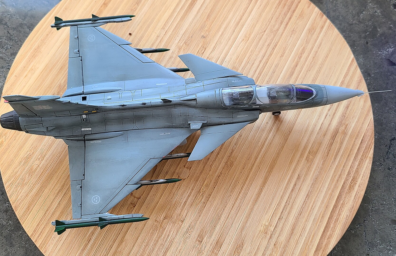 JAS 39 A Gripen -- Plastic Model Airplane Kit -- 1/48 Scale -- #552638 ...