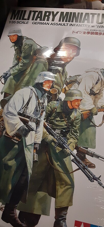 Gallery Pictures Tamiya German Assault Infantry w/Winter Gear Plastic ...