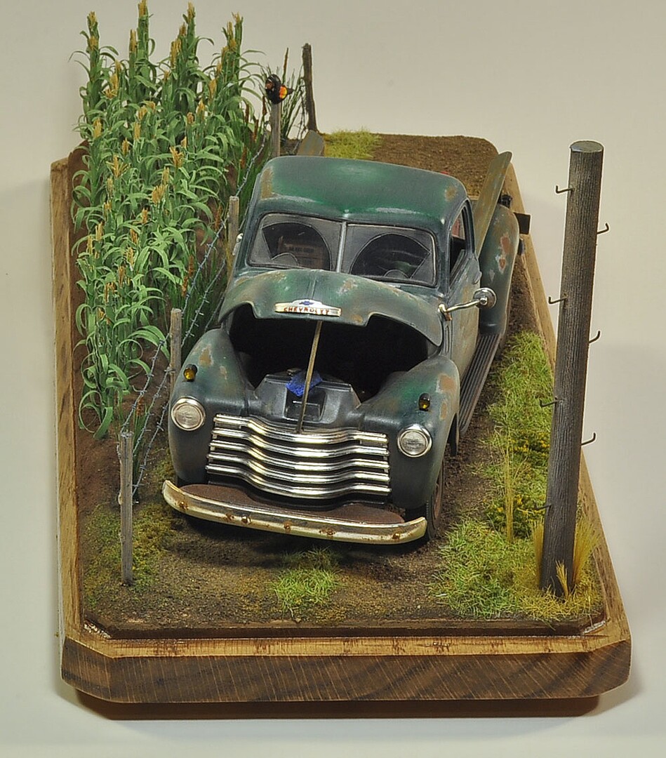 1950 Chevy Pick-Up -- Plastic Model Truck Kit -- 1/25 Scale -- #1076-12 ...