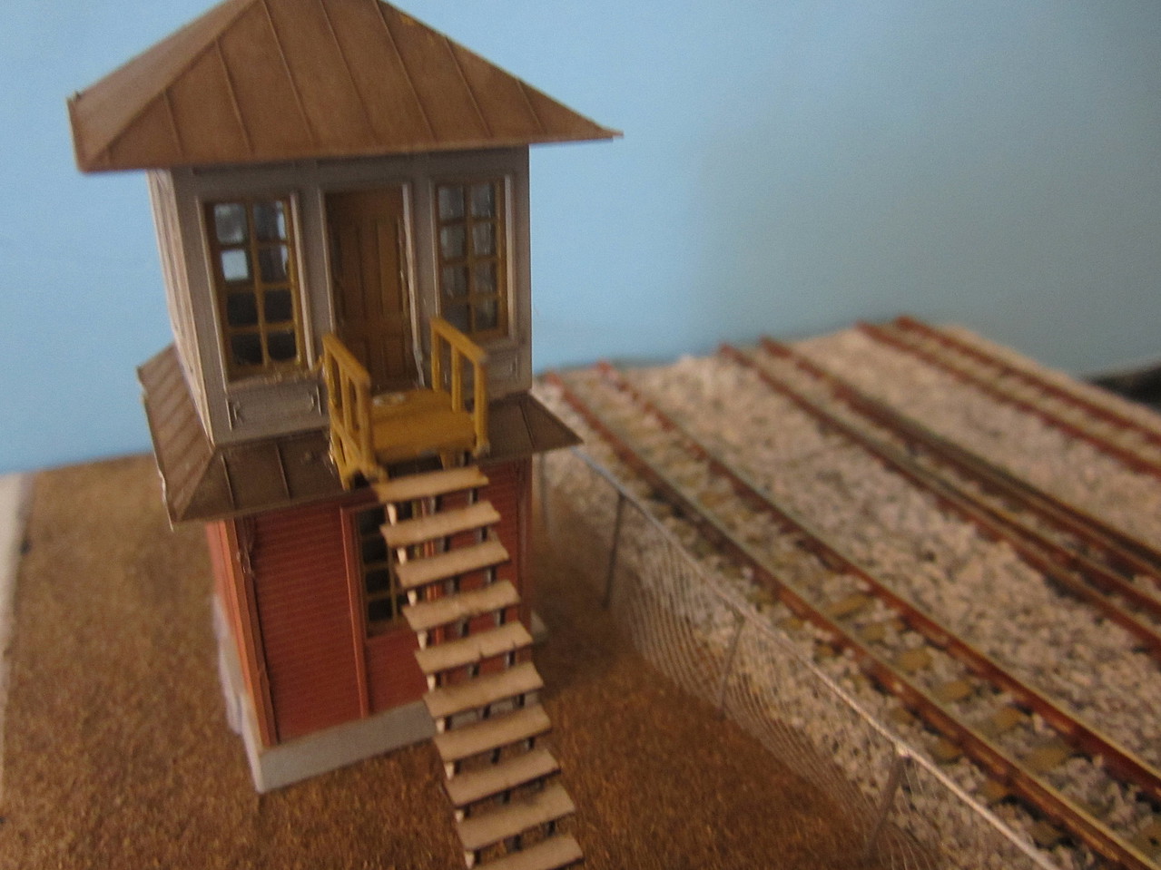 Wooden Signal Tower Kit -- N Scale Model Railroad Building -- #2601 ...