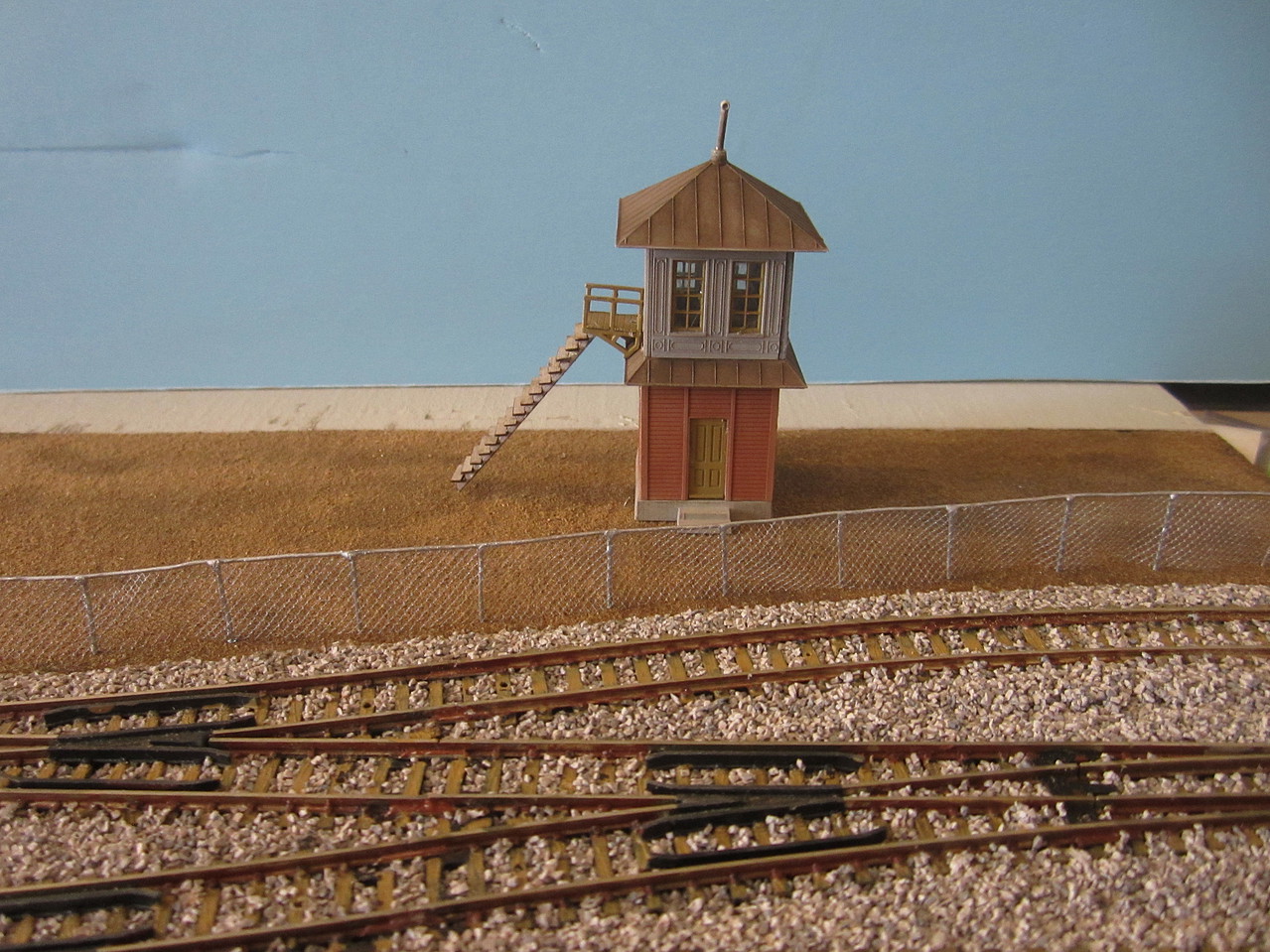Wooden Signal Tower Kit -- N Scale Model Railroad Building -- #2601 ...