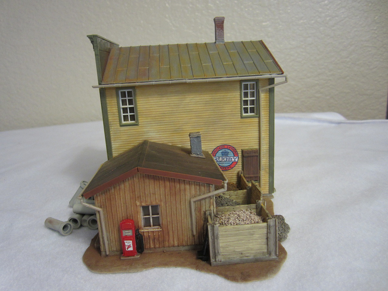 Wally's Warehouse - Main Building - Kit -- HO Scale Model Railroad ...