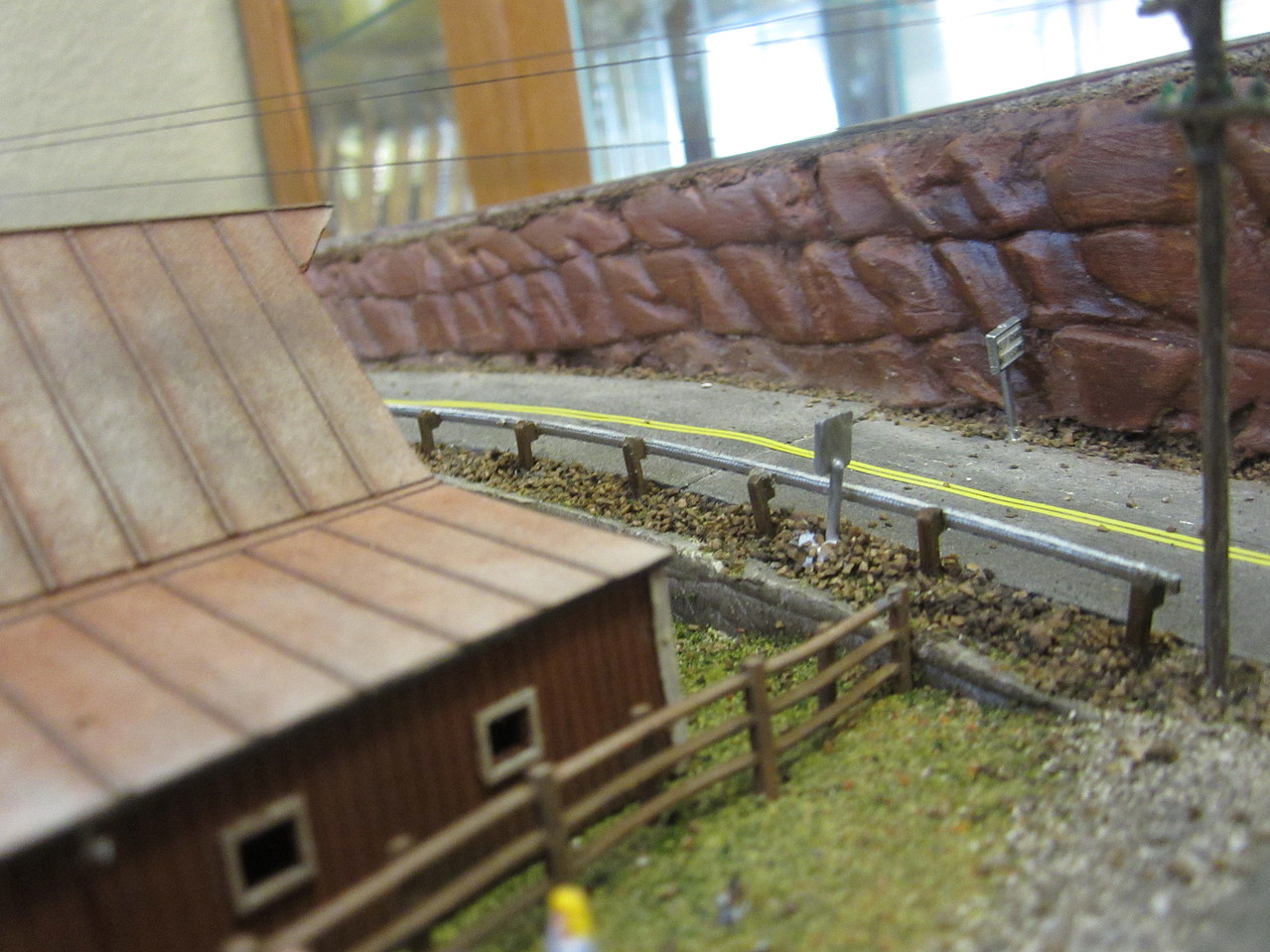 Highway Guardrails (wooden kit) -- N Scale Model Railroad Road ...