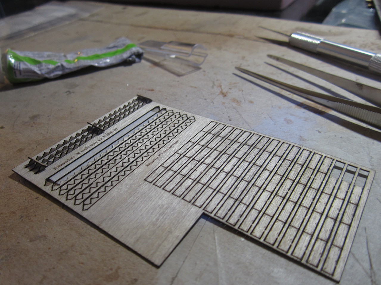 3' Stair Treads Kit -- HO Scale Model Railroad Building Accessory ...