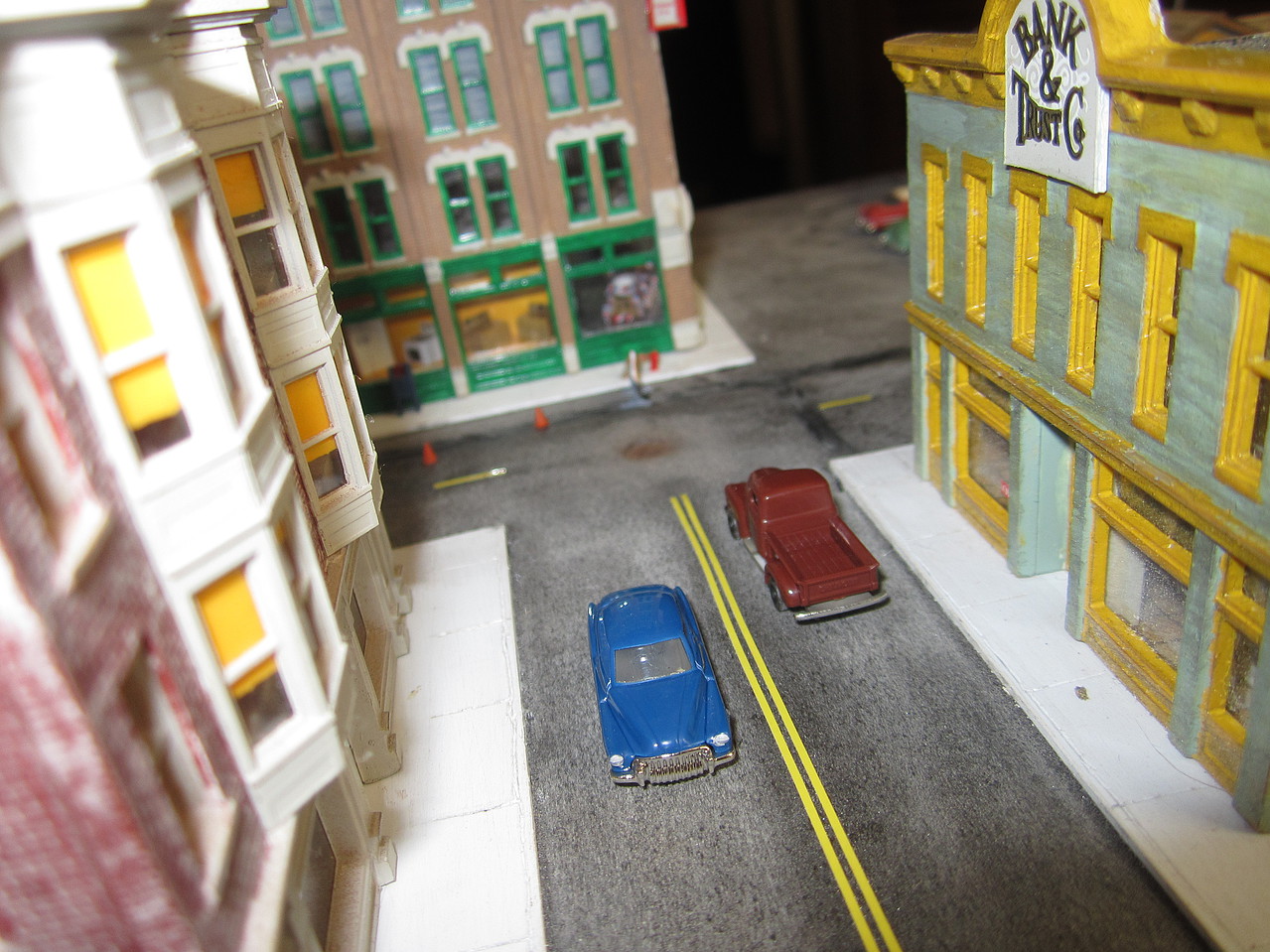 1950 Chevrolet Pickup & 1950 Buick Set -- N Scale Model Railroad ...