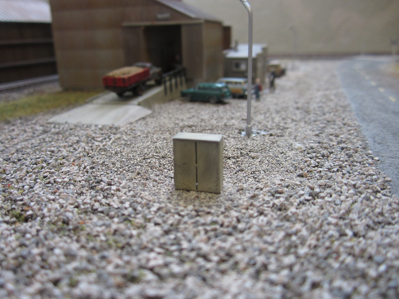 Grade Crossing Electronics Box -- N Scale Model Railroad Trackside ...