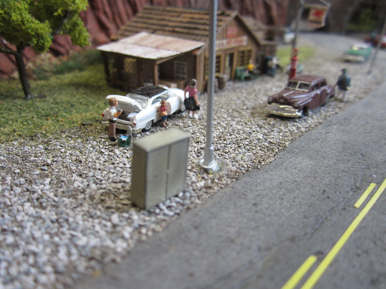 Grade Crossing Electronics Box -- N Scale Model Railroad Trackside ...
