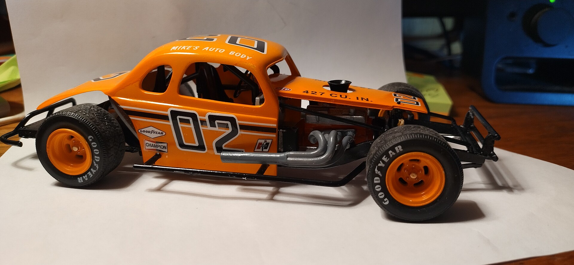 1936 Wild One Modified Chevy -- Plastic Model Car Vehicle Kit -- 1/25 ...