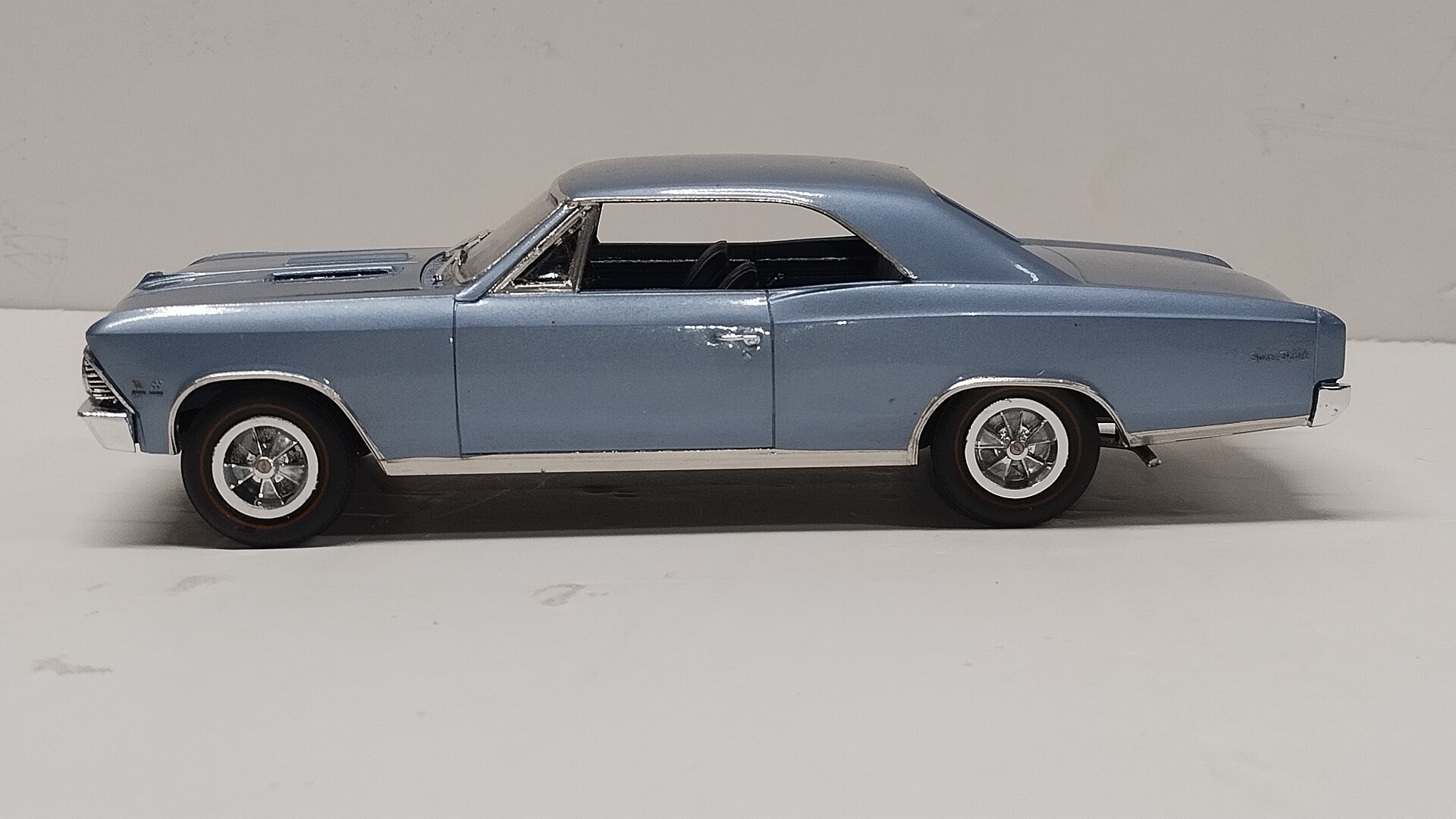 1966 Chevy Chevelle SS Car -- Plastic Model Car Vehicle Kit -- 1/25 ...