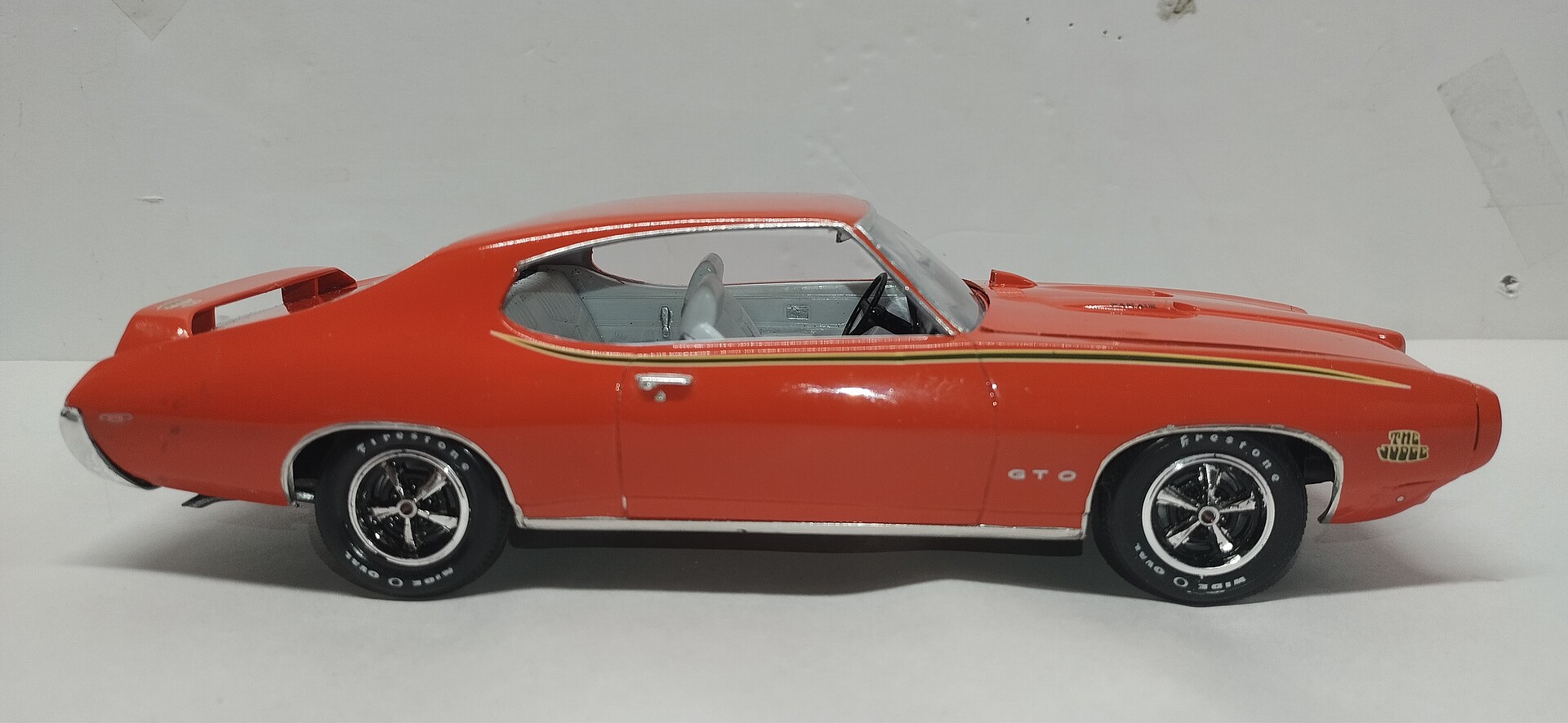 1969 Pontiac GTO -- Plastic Model Car Kit -- 1/24 Scale -- #4530 ...
