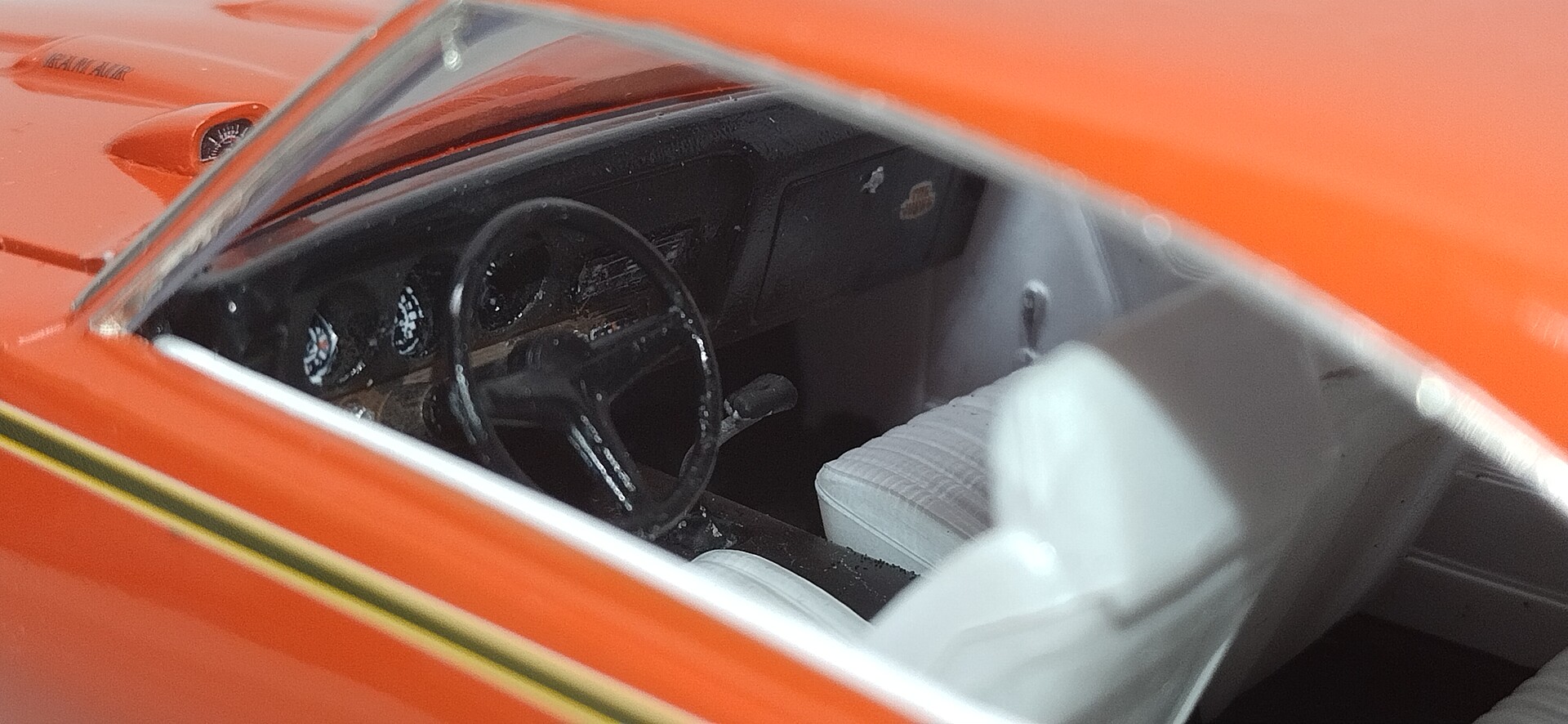 1969 Pontiac GTO -- Plastic Model Car Kit -- 1/24 Scale -- #4530 ...