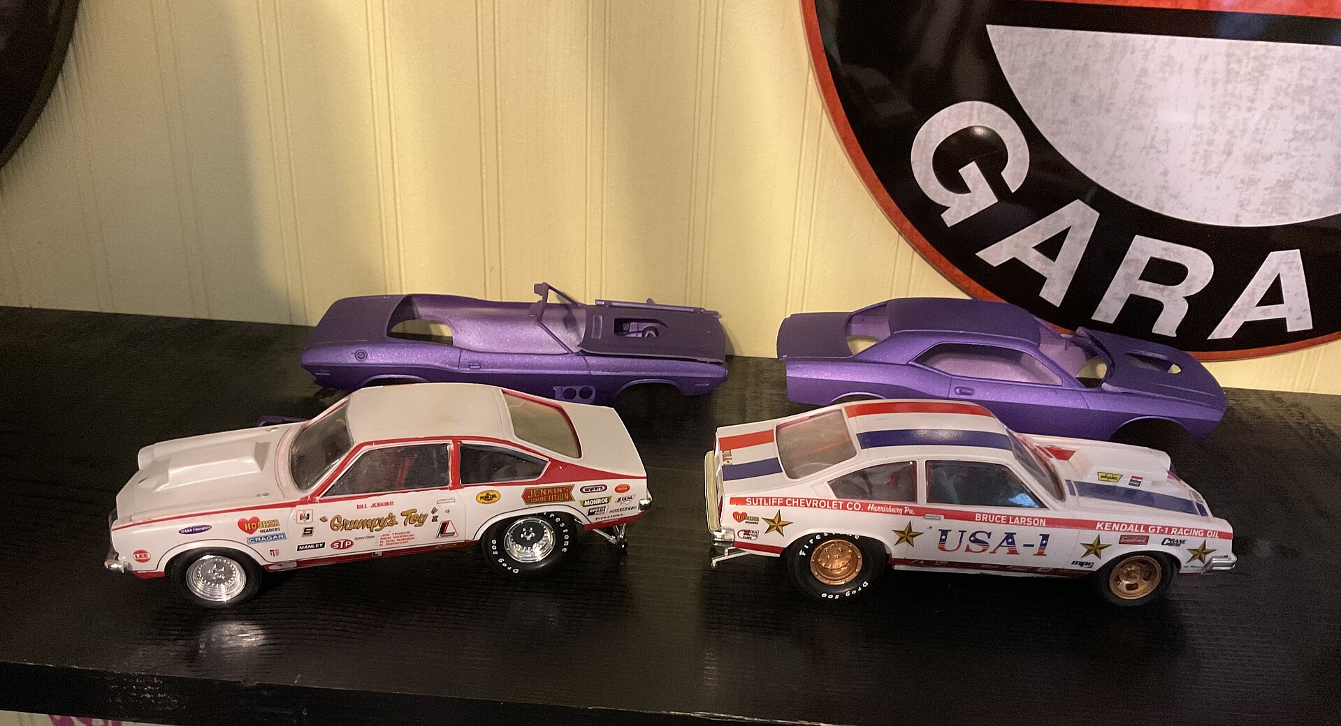 Gallery Pictures MPC Bruce Larson USA-1 Pro Stock Vega Plastic Model ...