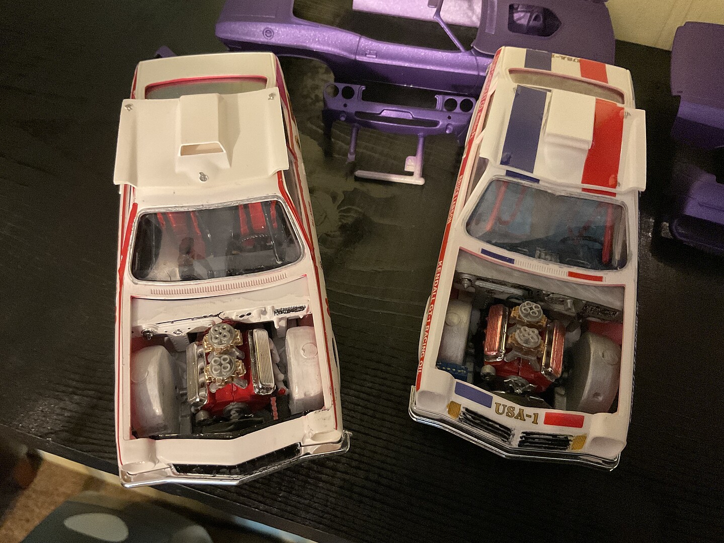 Bruce Larson USA-1 Pro Stock Vega -- Plastic Model Car Kit -- 1/25 ...