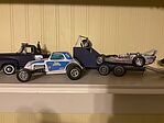 AMT Fiat Double Dragster Plastic Model Car Vehicle Kit 1/25 Scale #1380