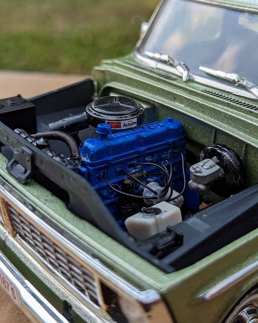 1970 Ford F100 Custom Cab Truck w/Short Bed (Ltd Prod) -- Plastic Model ...