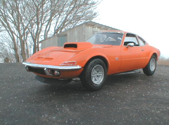 Hot Wheels Buick Opel GT -- Plastic Model Car Vehicle Kit -- 1/25 Scale ...