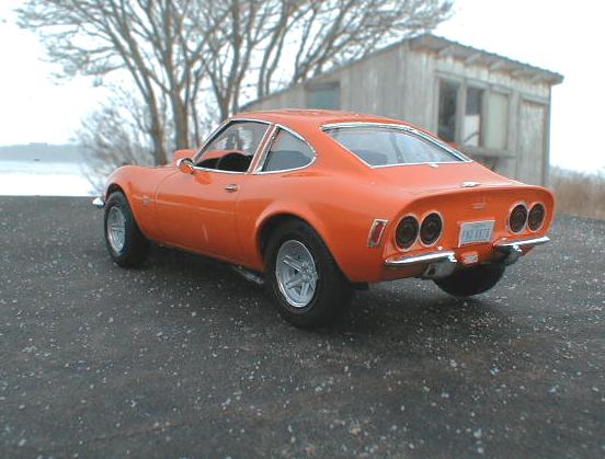 Hot Wheels Buick Opel GT -- Plastic Model Car Vehicle Kit -- 1/25 Scale ...
