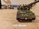 Italeri M110 Self Propelled Howitzer Gun Plastic Model Military Vehicle Kit 1/35 Scale #556574