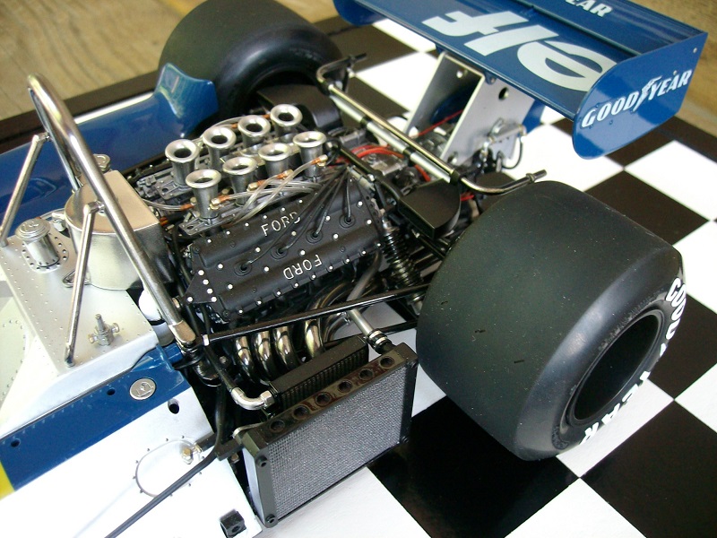 Tyrrell P34 6 Wheeler with PE Parts -- Plastic Model Car Kit -- 1/12 ...