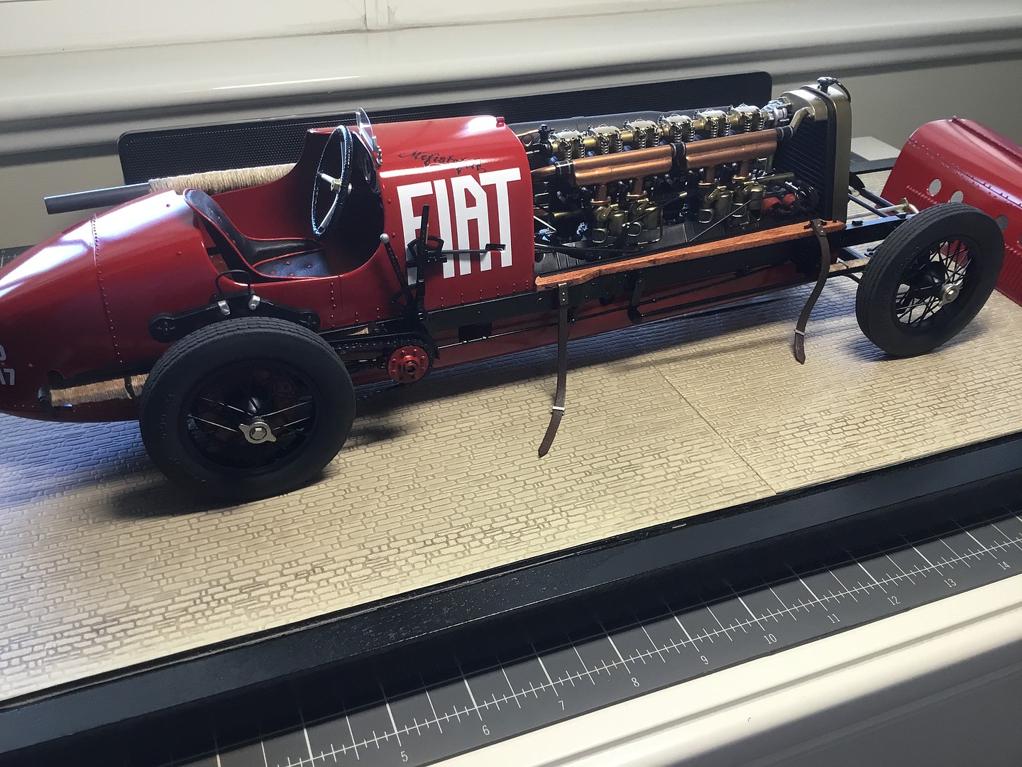 Fiat Mefistofele -- Plastic Model Car Kit -- 1/12 Scale -- #4701s ...