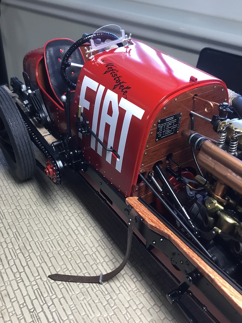 Fiat Mefistofele -- Plastic Model Car Kit -- 1/12 Scale -- #4701s ...