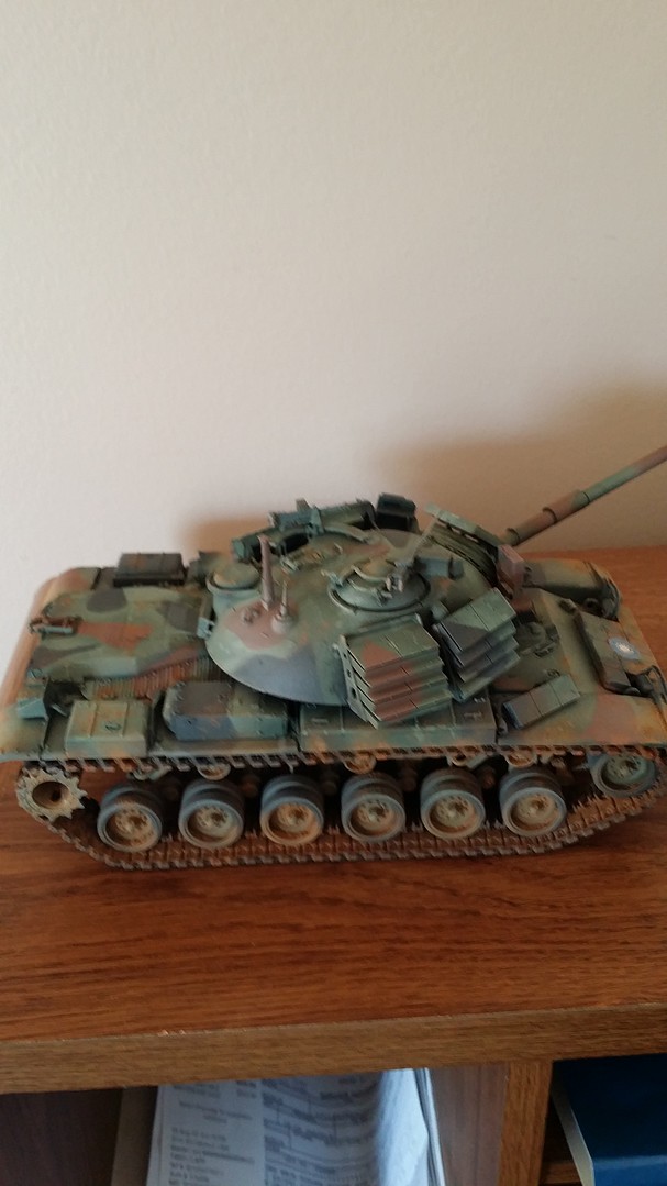 R.O.C.Army MBT CM-11 (M-48H) w/ ERA Brave Tiger -- Plastic Model ...