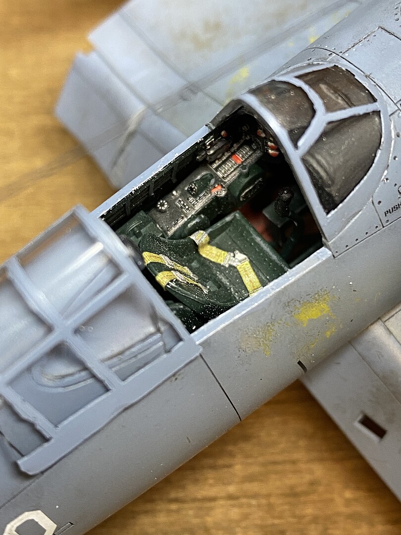 F4U-1/2 Bird Cage Corsair Fighter Aircraft -- Plastic Model Airplane ...