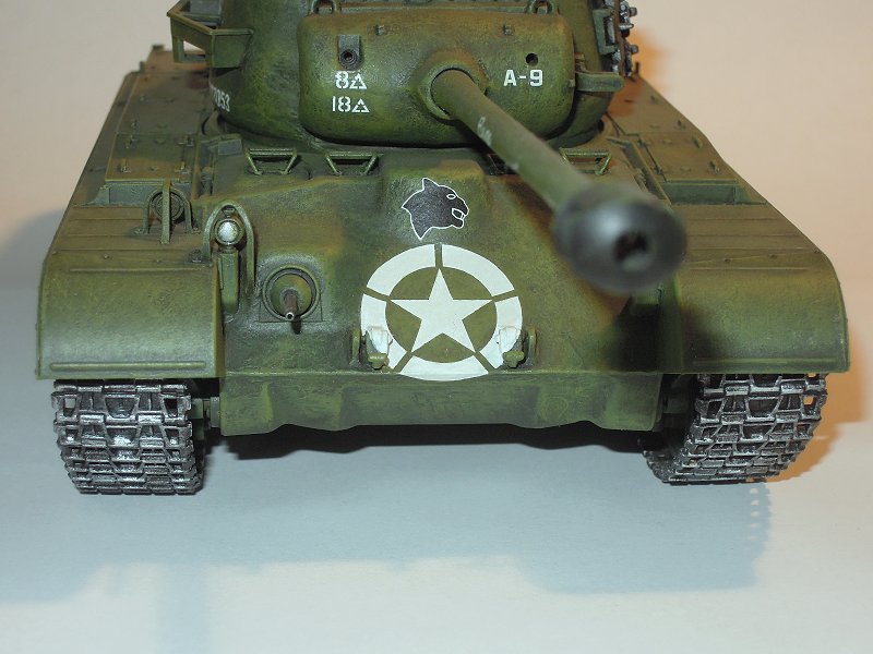 US Med Tank M26 Pershing T26E3 -- Plastic Model Military Vehicle Kit ...